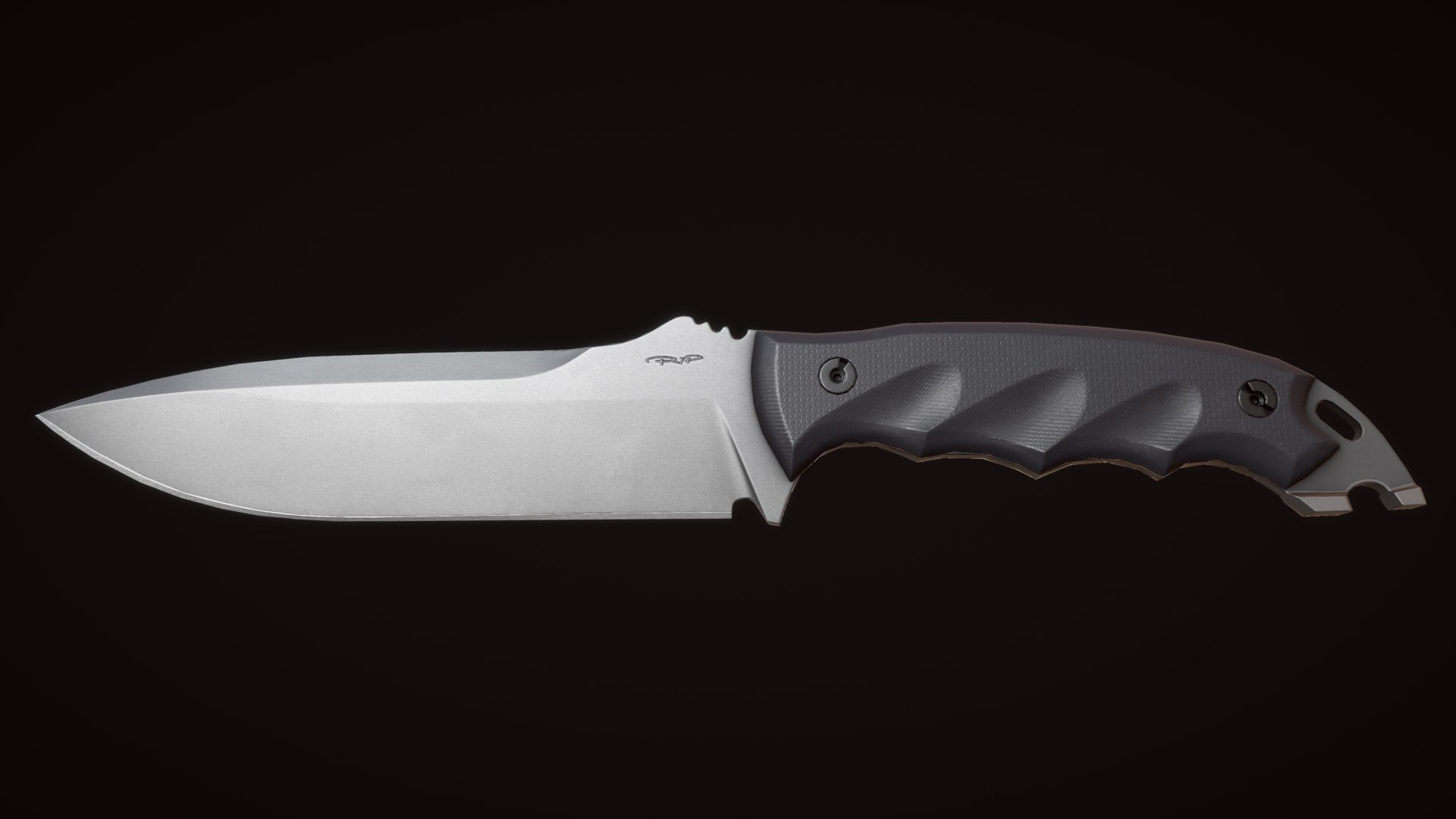 3d Combat Knife Model