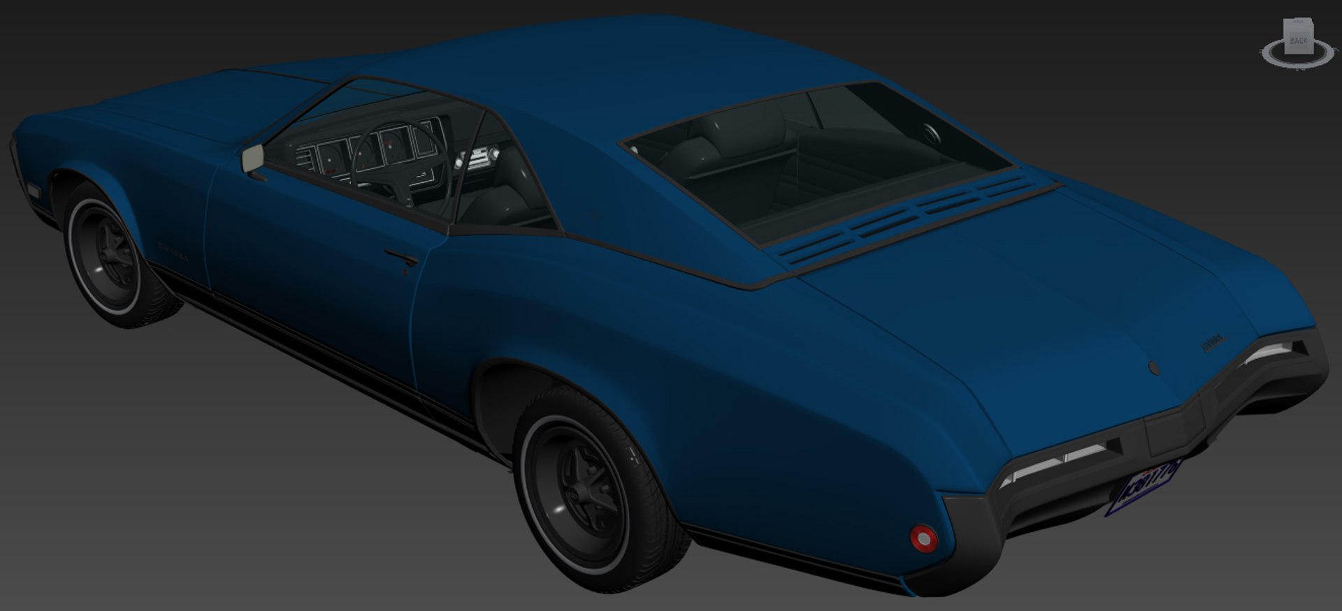 Buick Riviera 1968 3D Model - TurboSquid 2010538
