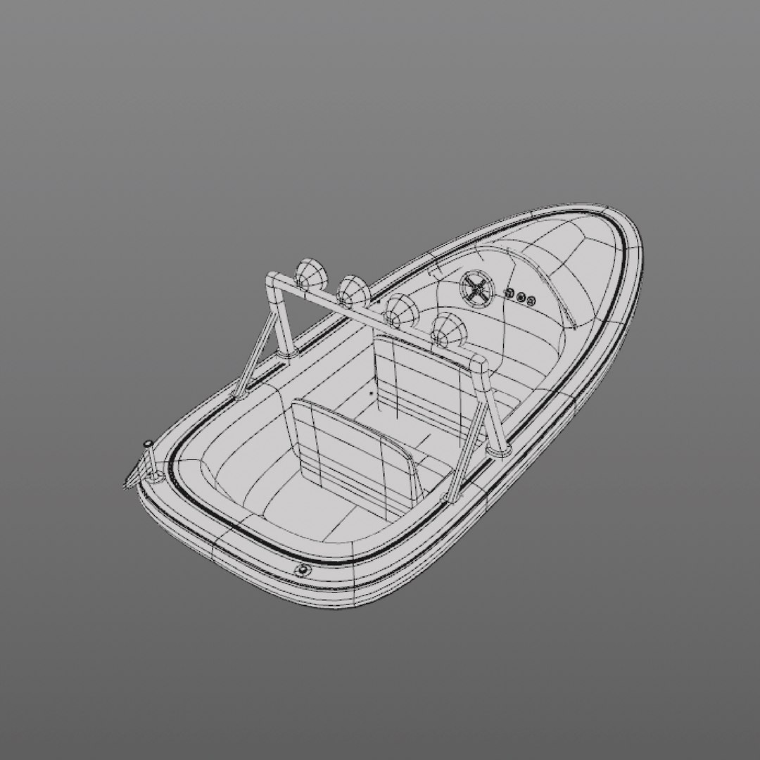 3D Cartoon Boat Yacht - TurboSquid 1400180