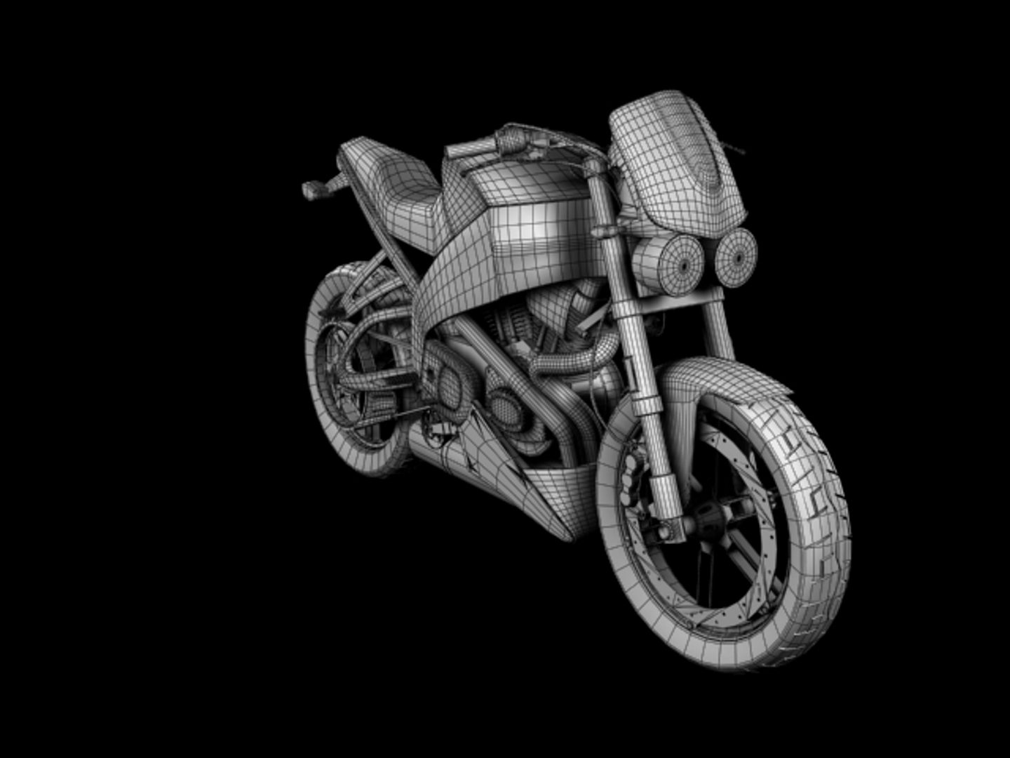 Buell Xb12s 3d Max