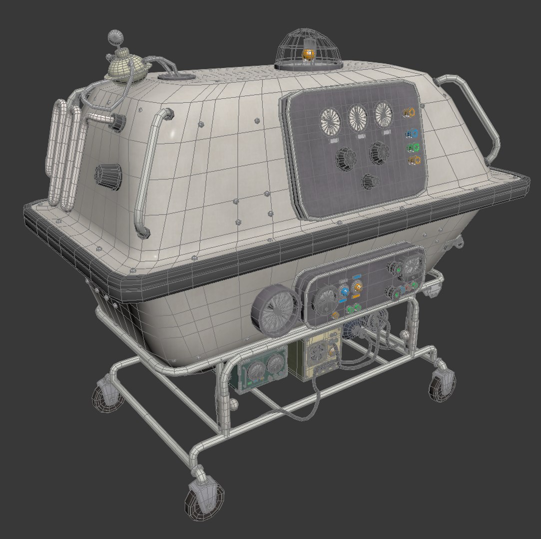 Sci Fi Machine 3d Max