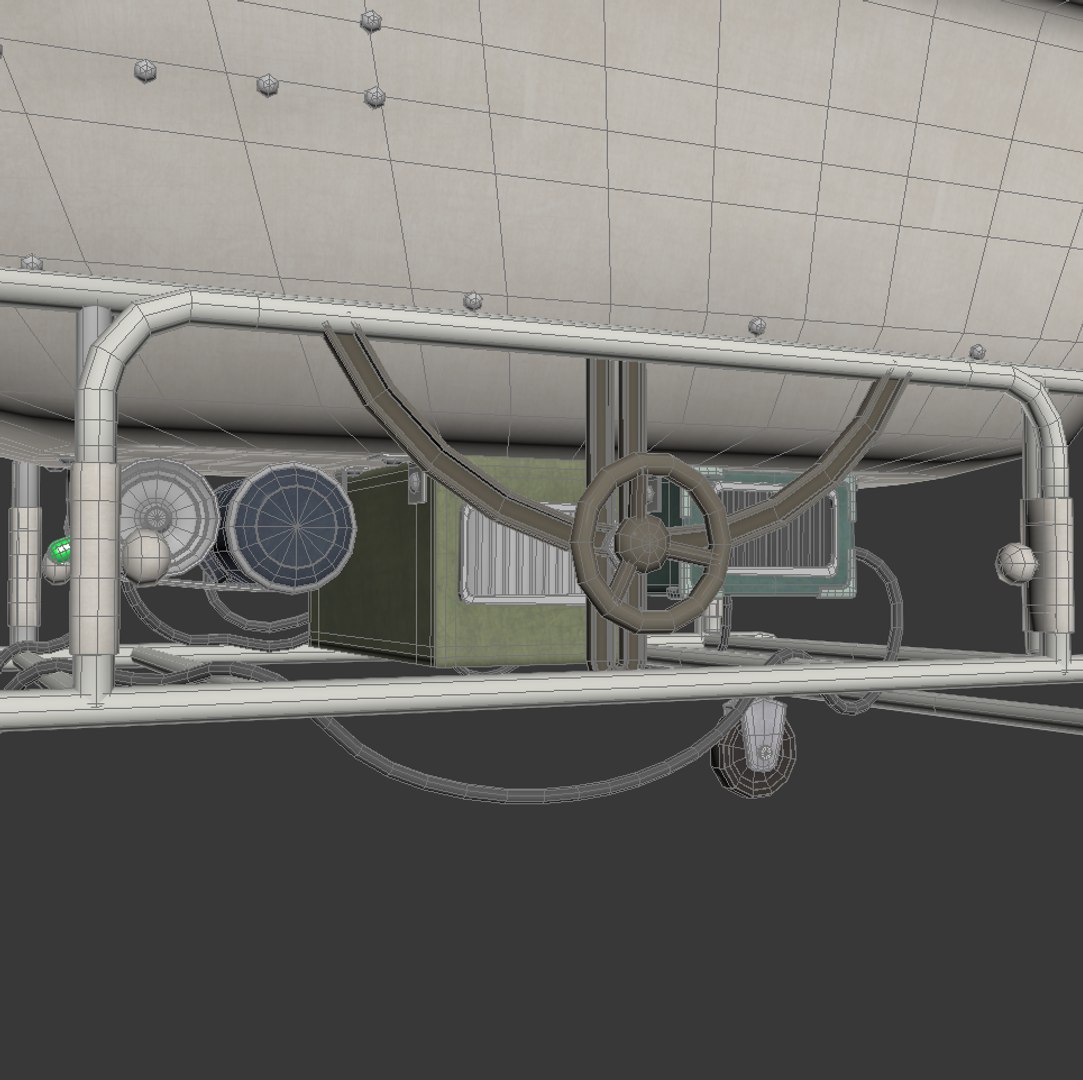 Sci Fi Machine 3d Max