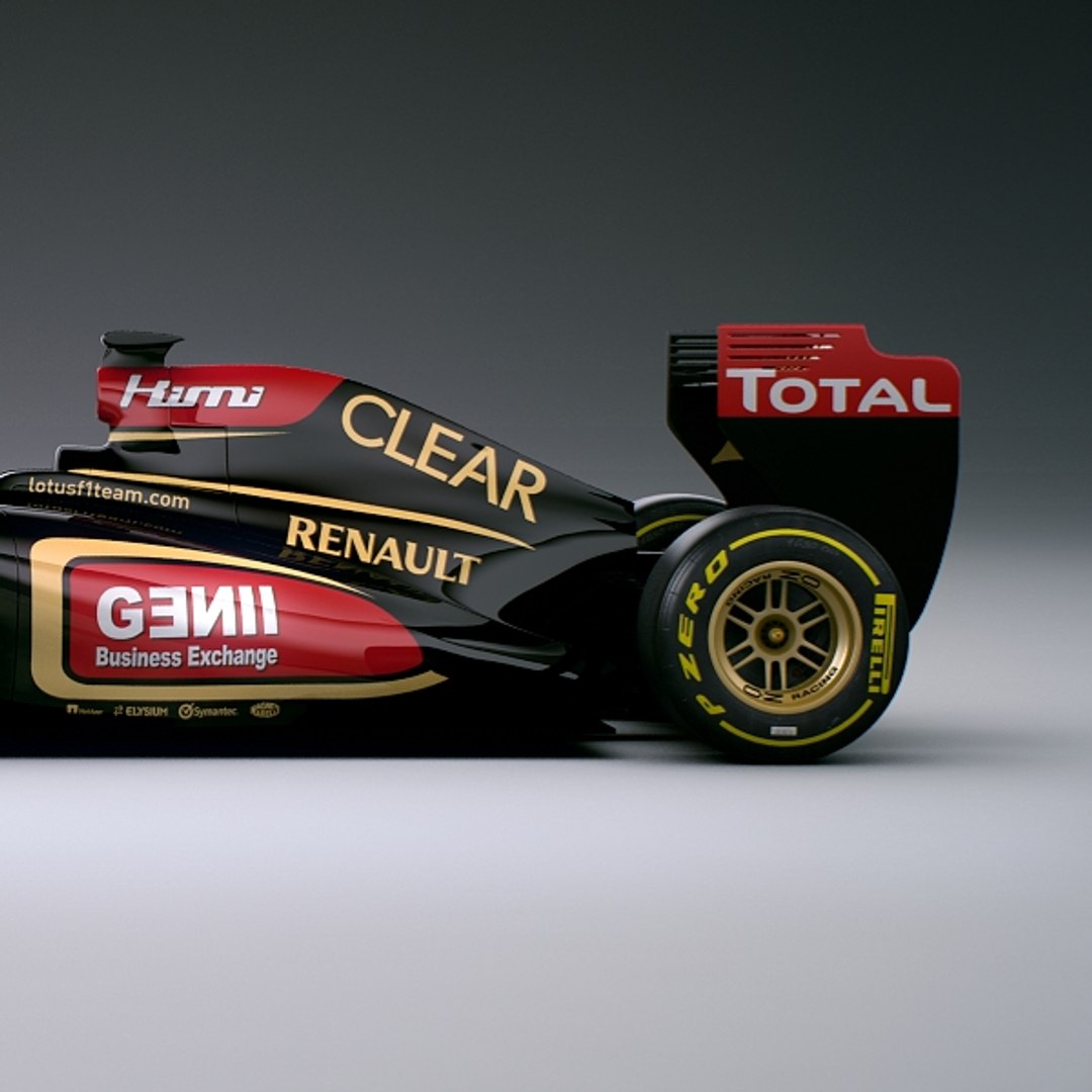 3d Formula 1 2013 E21 Model