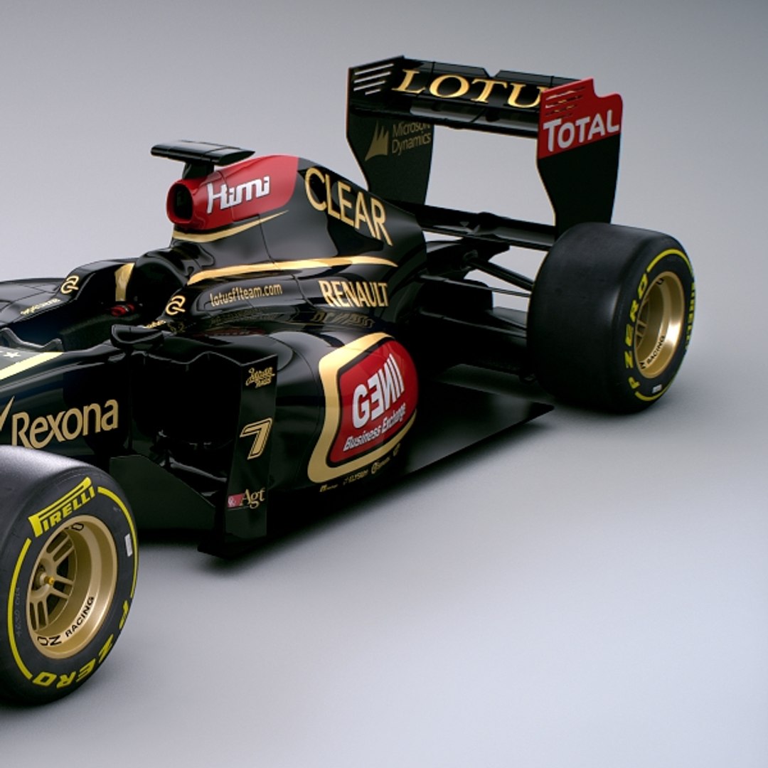 3d Formula 1 2013 E21 Model