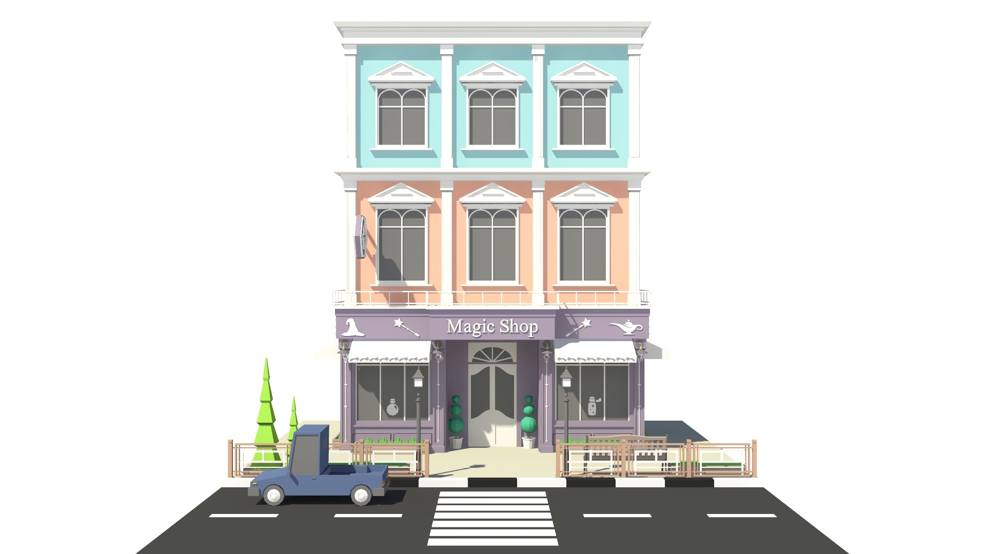 3D Shop Magic - TurboSquid 1501910