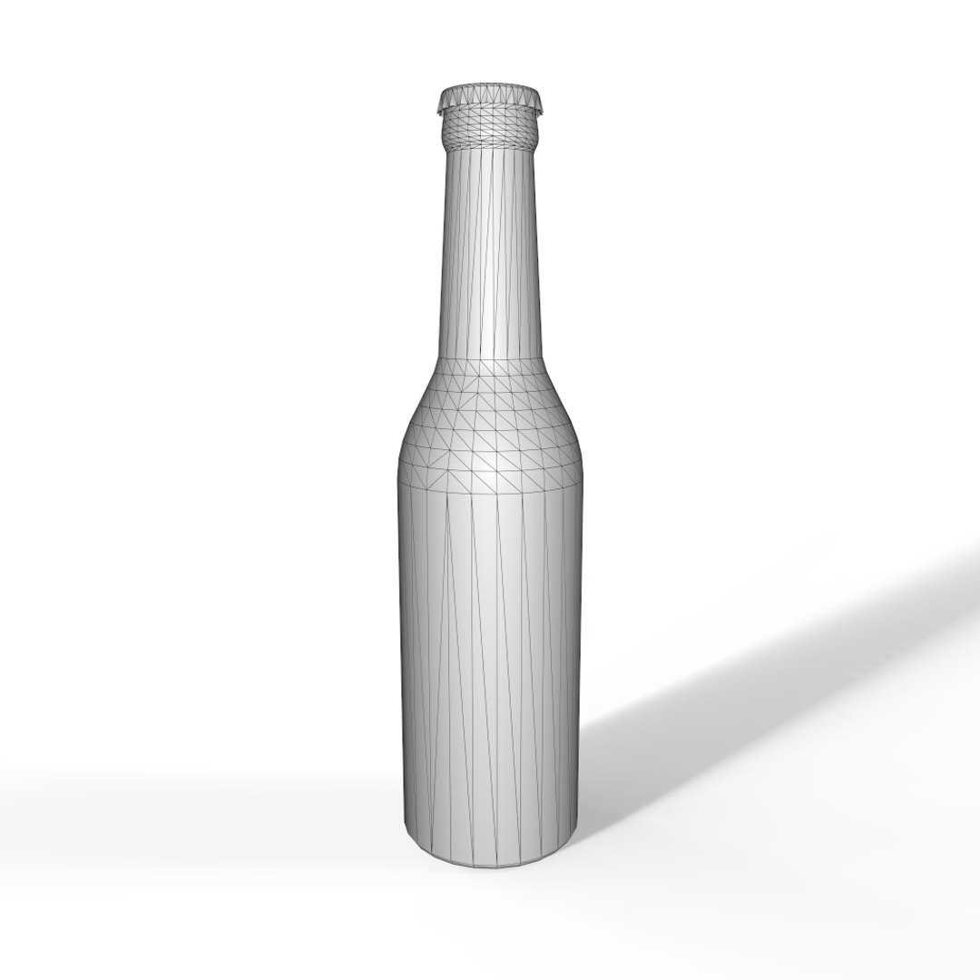 3D Bottle Beer Model - TurboSquid 1273273