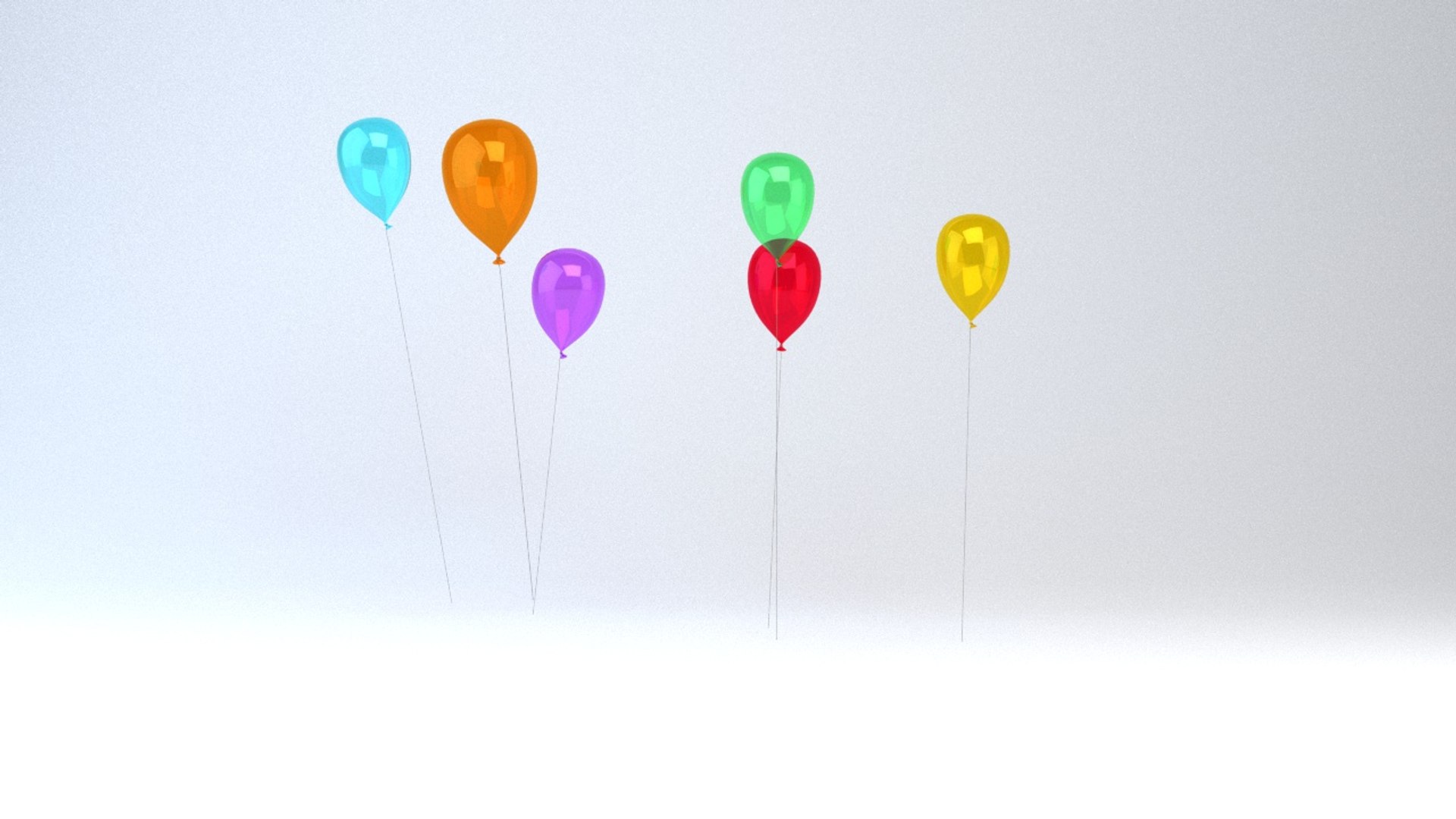 3D Model Balloon Assets - TurboSquid 1529771