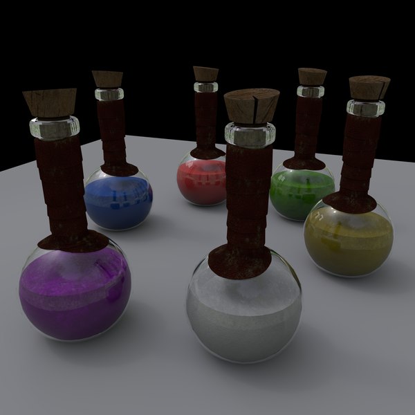3D potion - TurboSquid 1591827