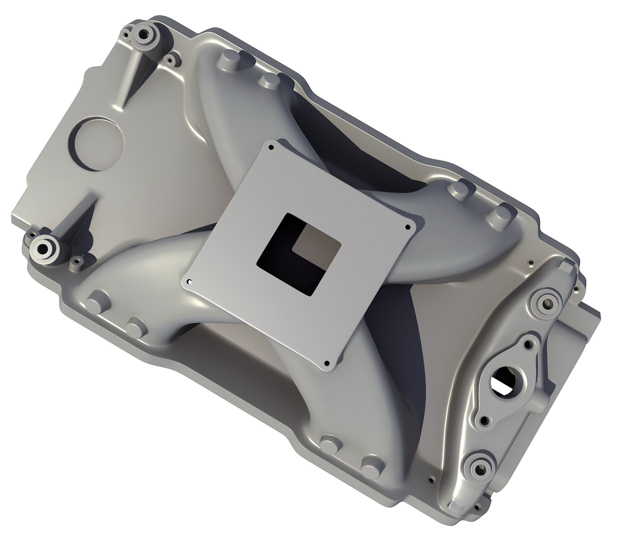 Intake Manifold 3D Model - TurboSquid 1171892