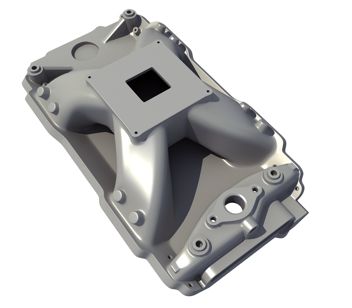 Intake Manifold 3D Model - TurboSquid 1171892