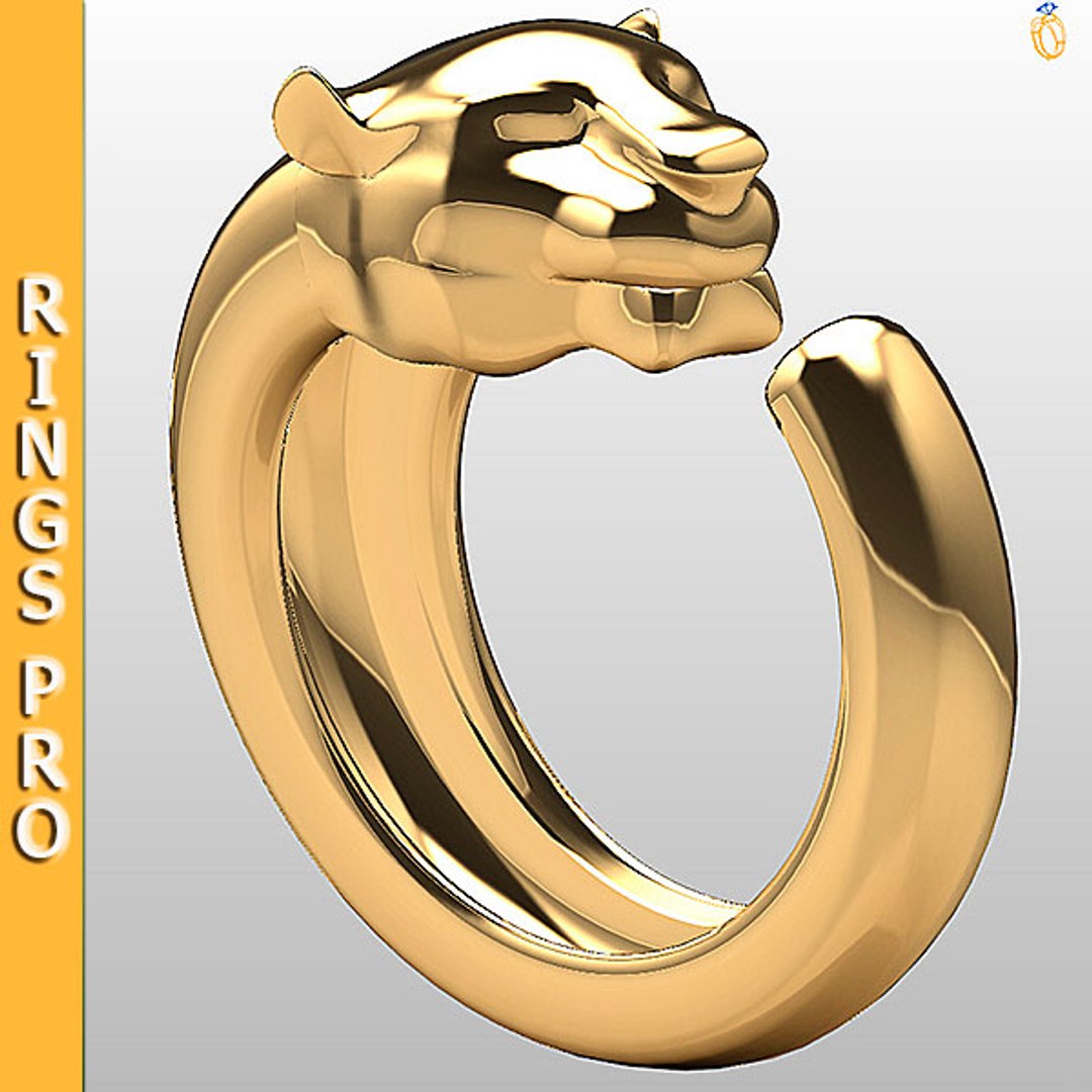 Ring Gold Gem 3dm
