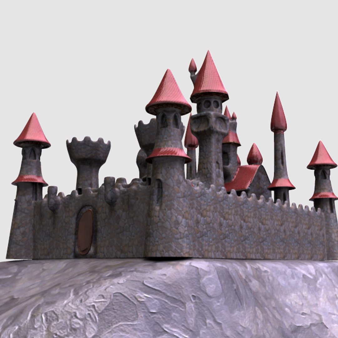 3d Cartoon Castle