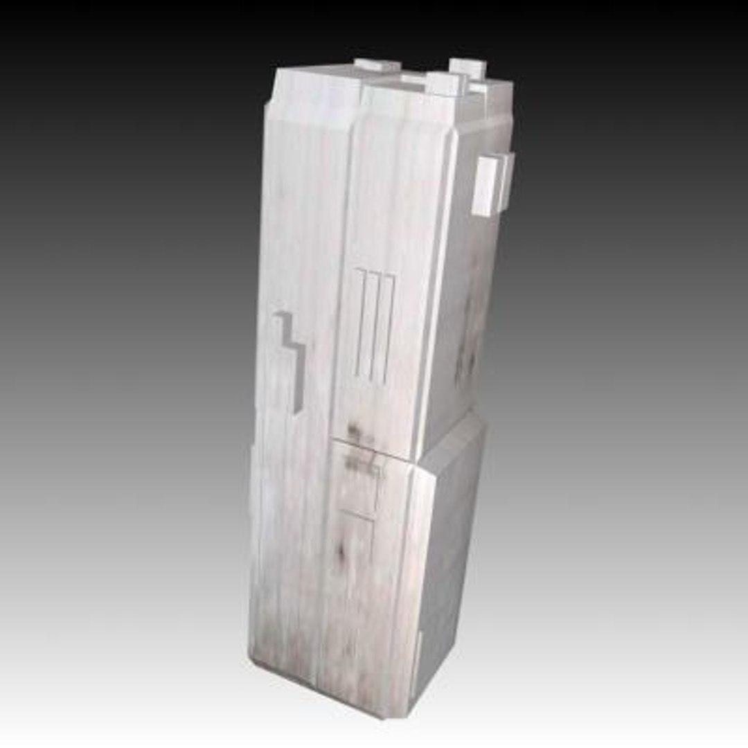 3d Max Block Spaceship