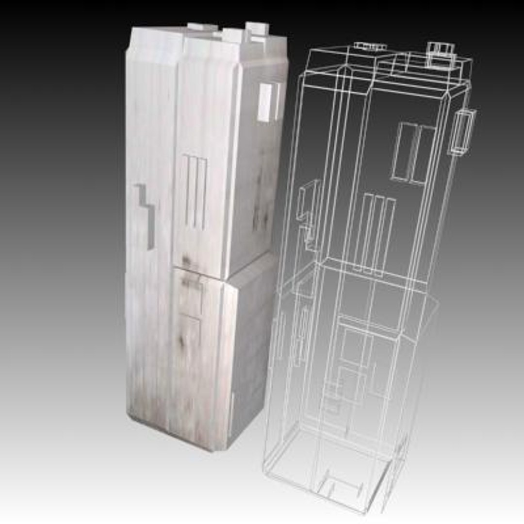 3d Max Block Spaceship