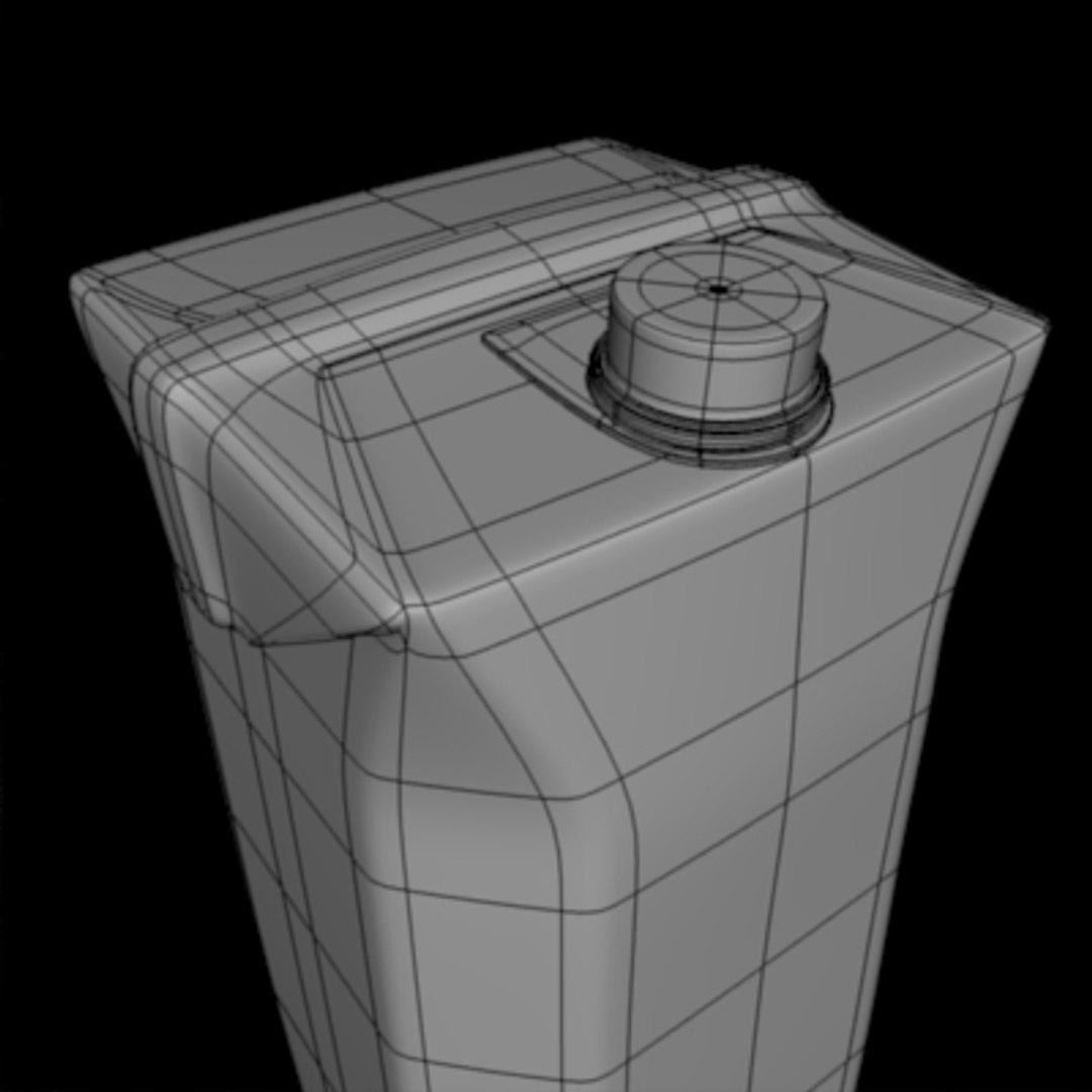 3d Beverage Box Model