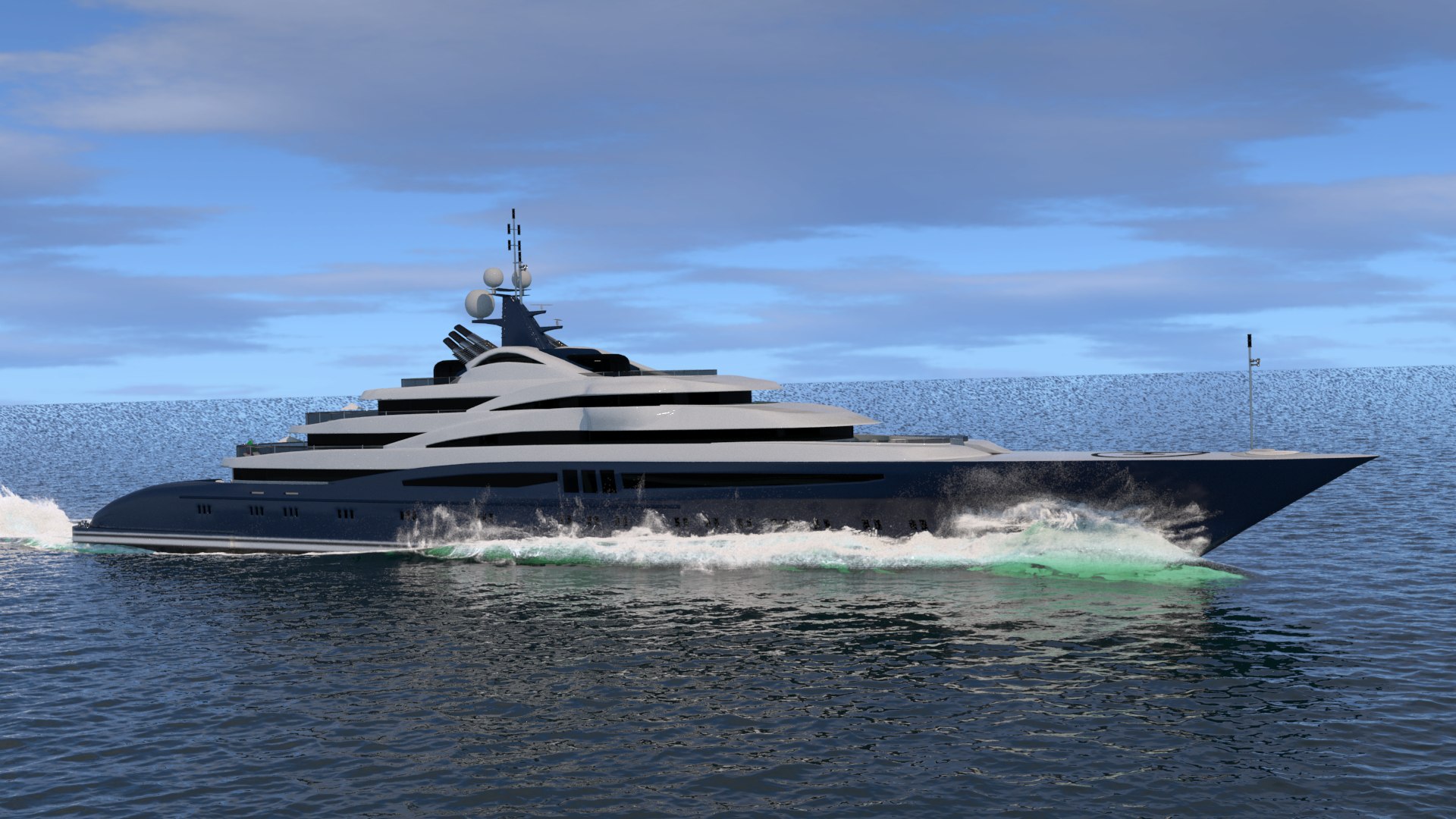 3D vanitas yacht dynamic simulation - TurboSquid 1574155