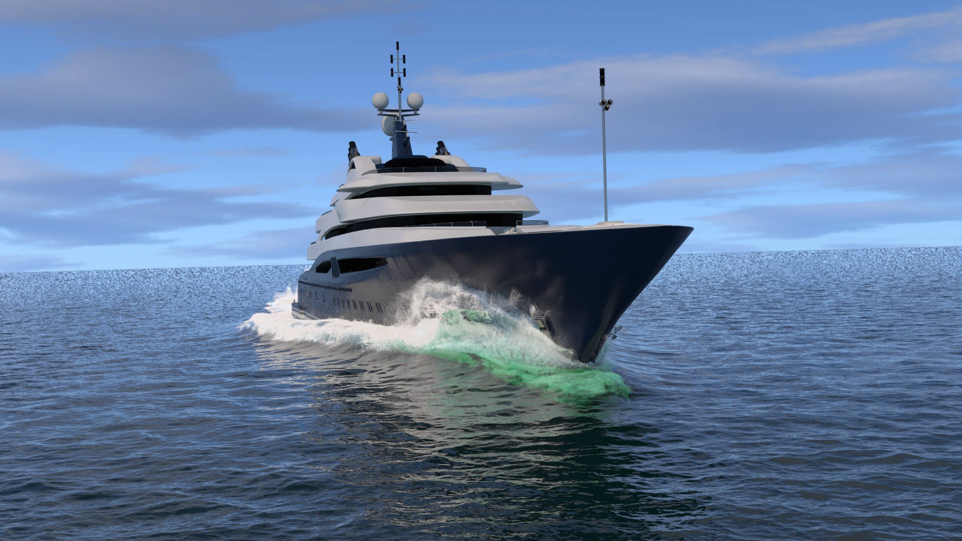 3D vanitas yacht dynamic simulation - TurboSquid 1574155