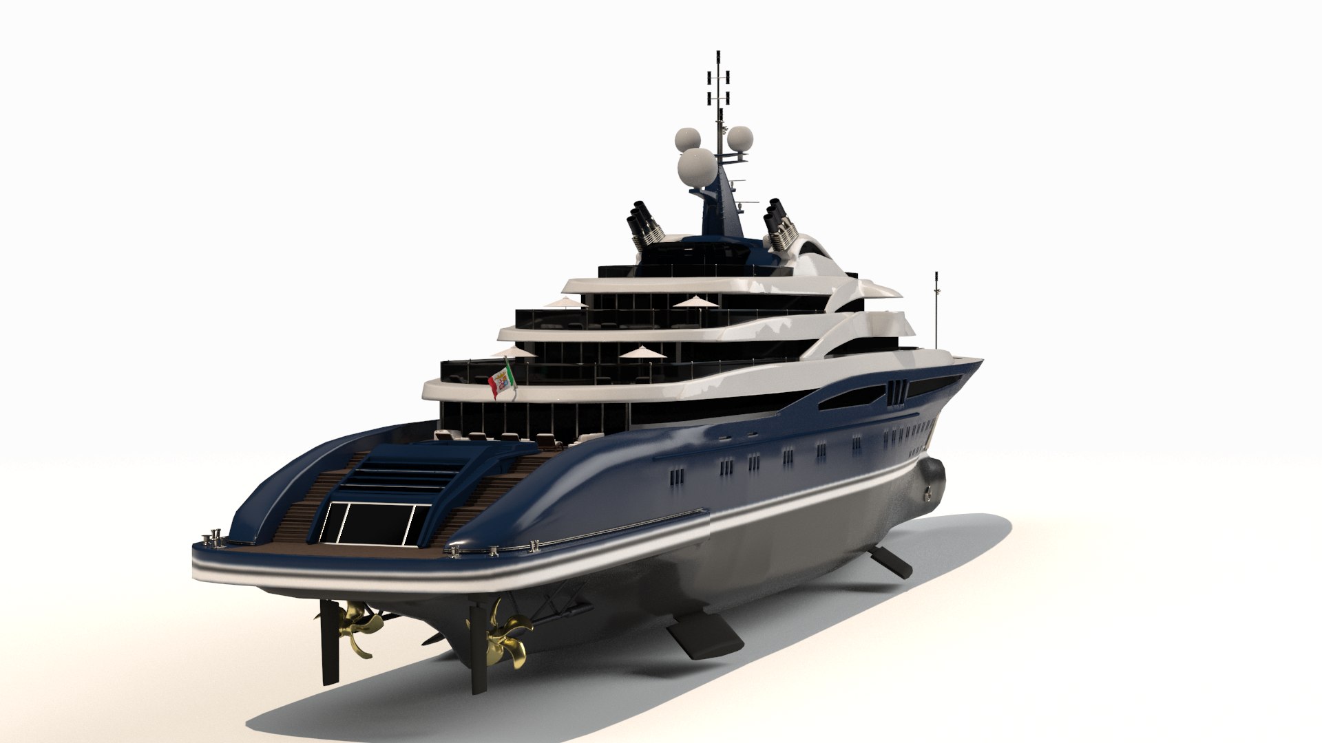 3D vanitas yacht dynamic simulation - TurboSquid 1574155