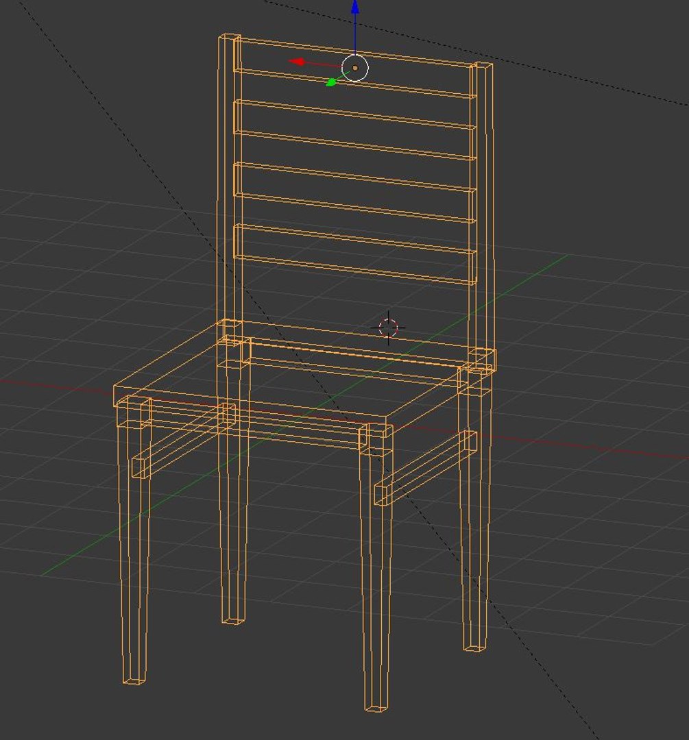3d Model Simple Chair