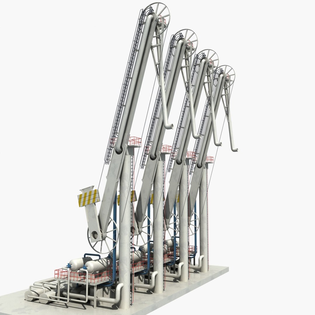 3D Lng Loading Arm 01 - TurboSquid 1431074