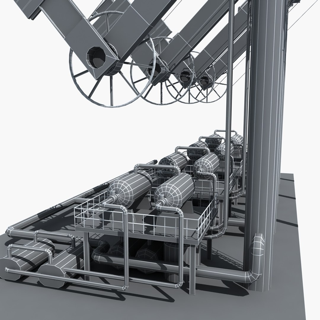 3D Lng Loading Arm 01 - TurboSquid 1431074