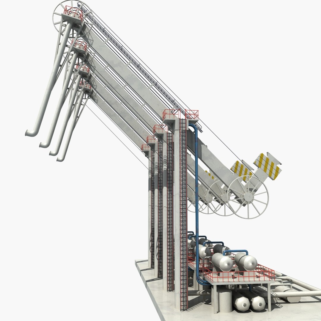 3D Lng Loading Arm 01 - TurboSquid 1431074
