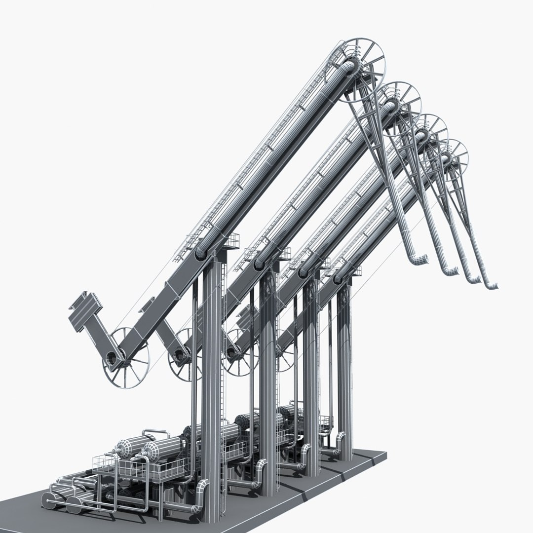 3D Lng Loading Arm 01 - TurboSquid 1431074