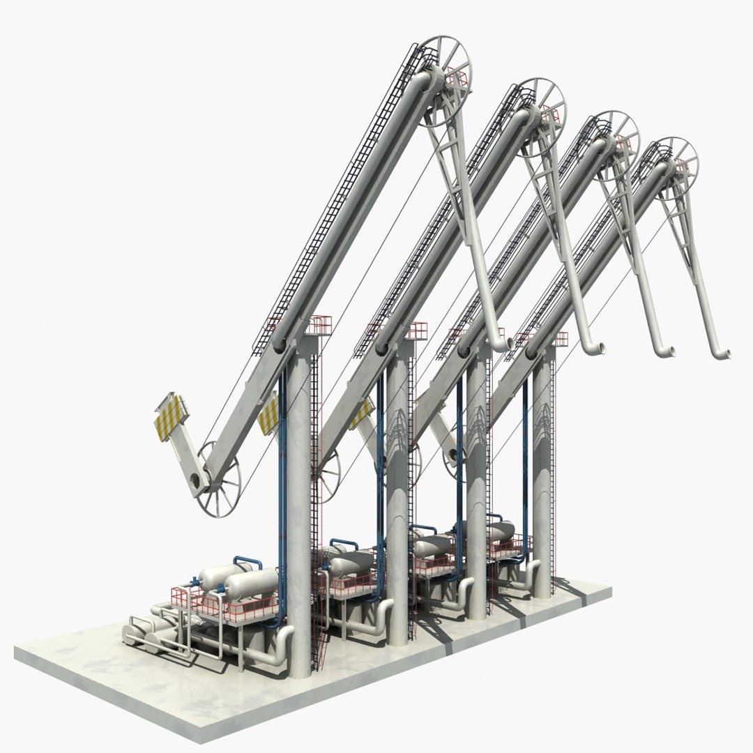 3D Lng Loading Arm 01 - TurboSquid 1431074
