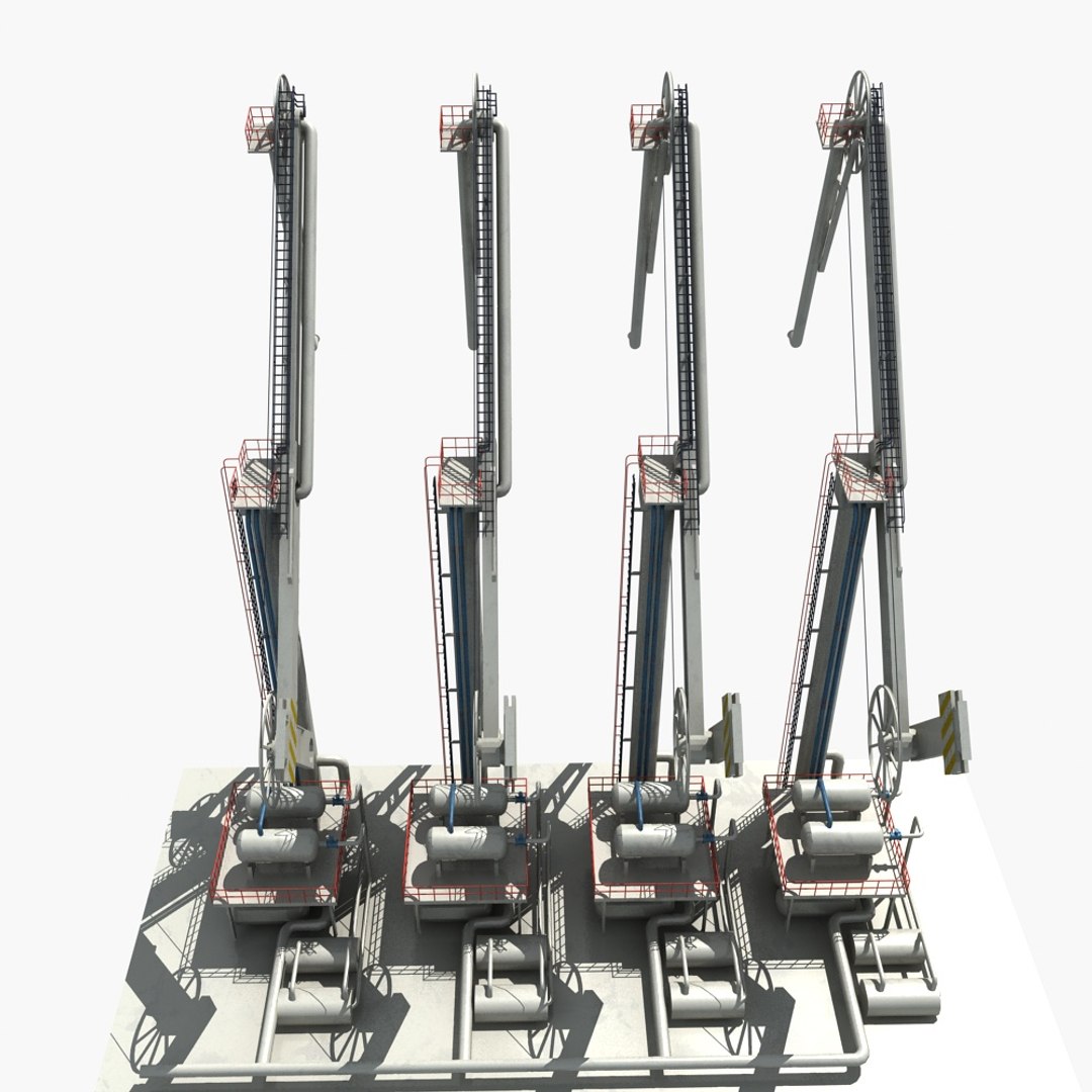 3D Lng Loading Arm 01 - TurboSquid 1431074