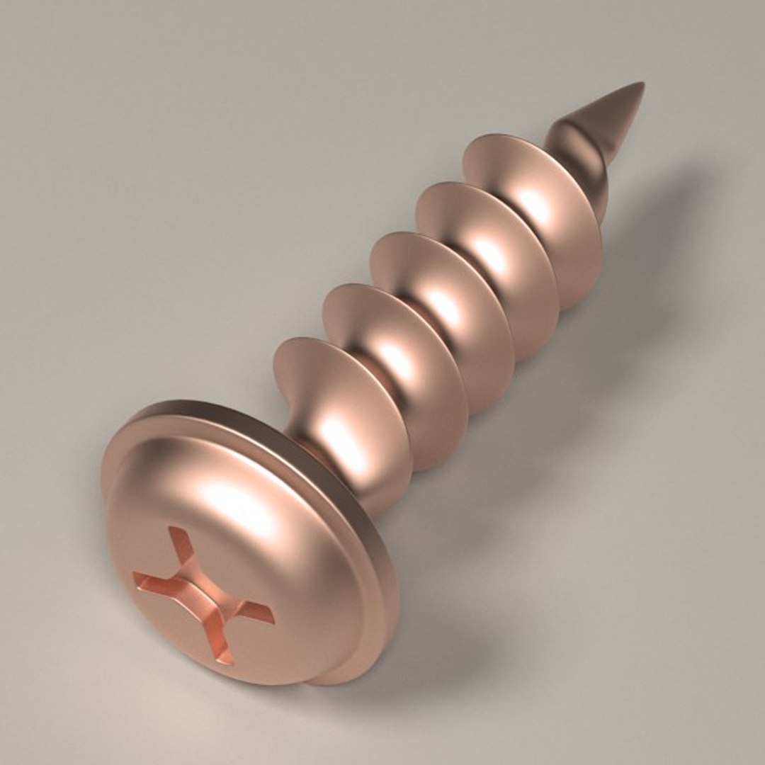 Screw 3D model - TurboSquid 585166