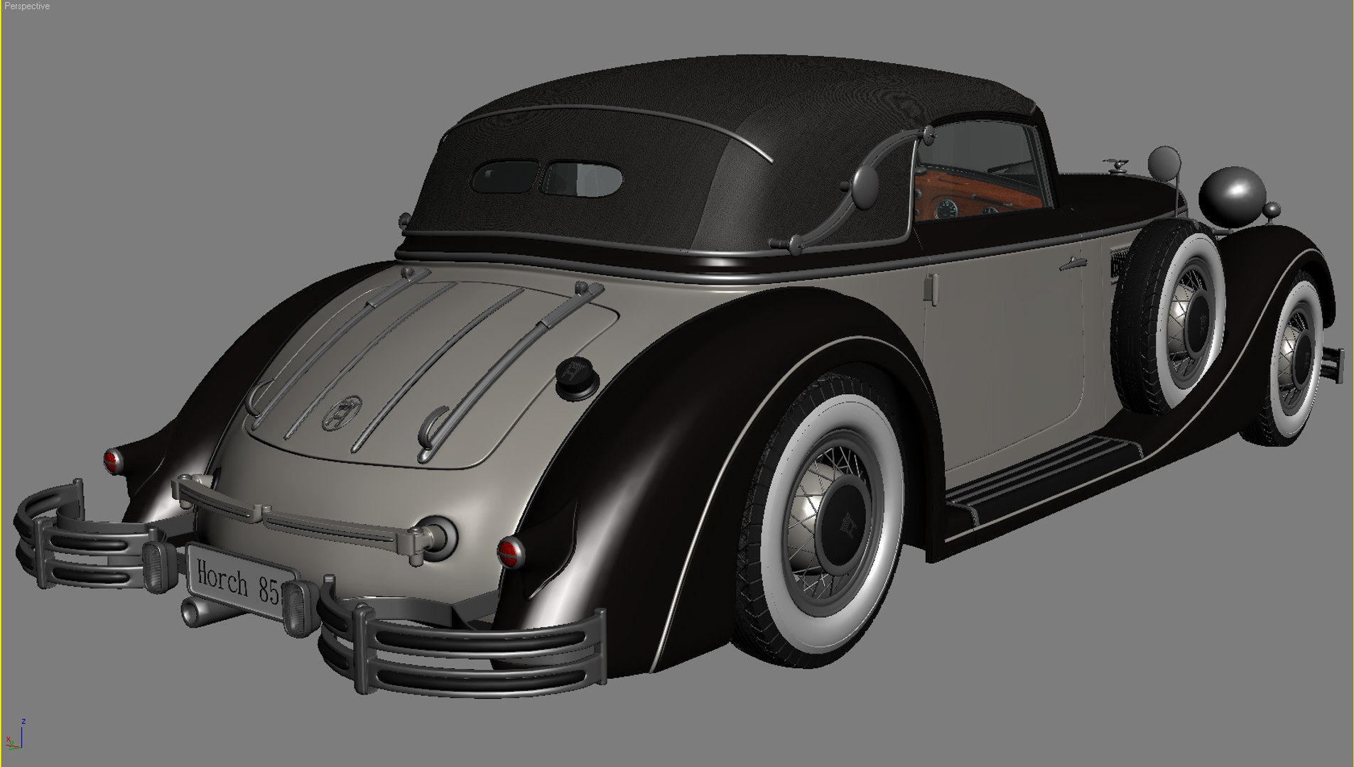 3d model horch 853