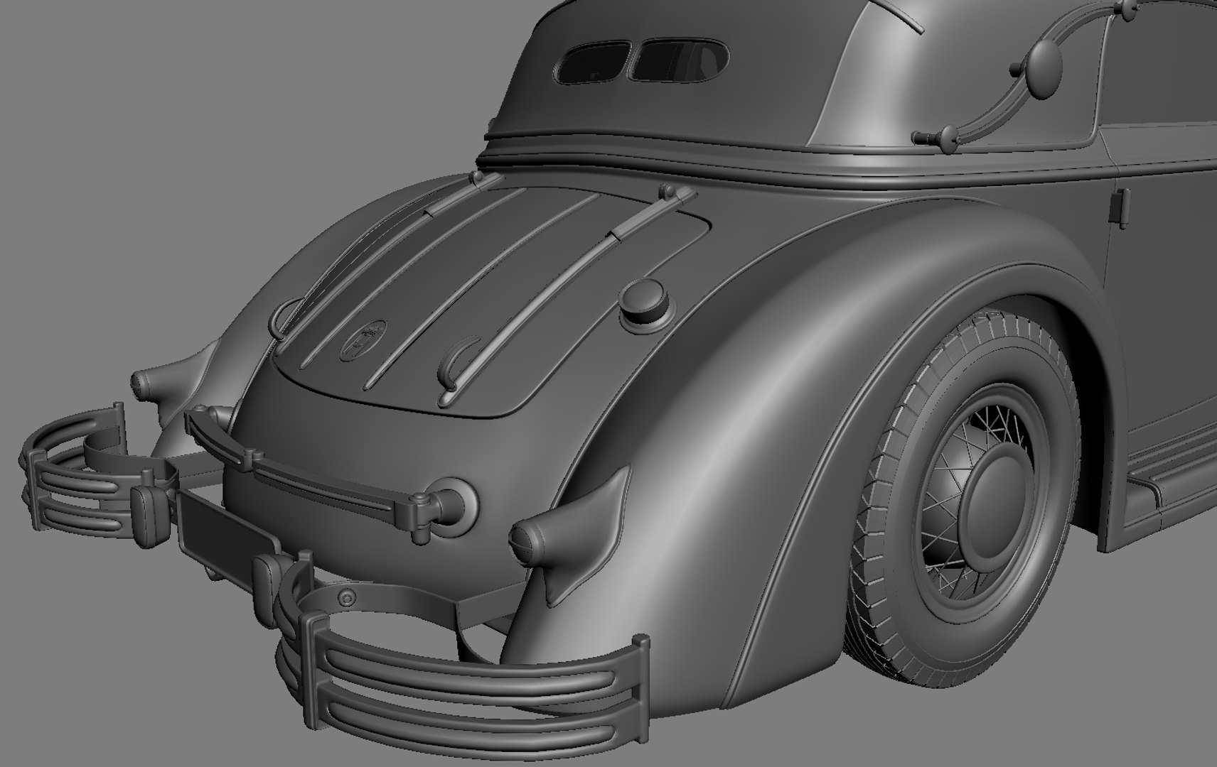 3d model horch 853
