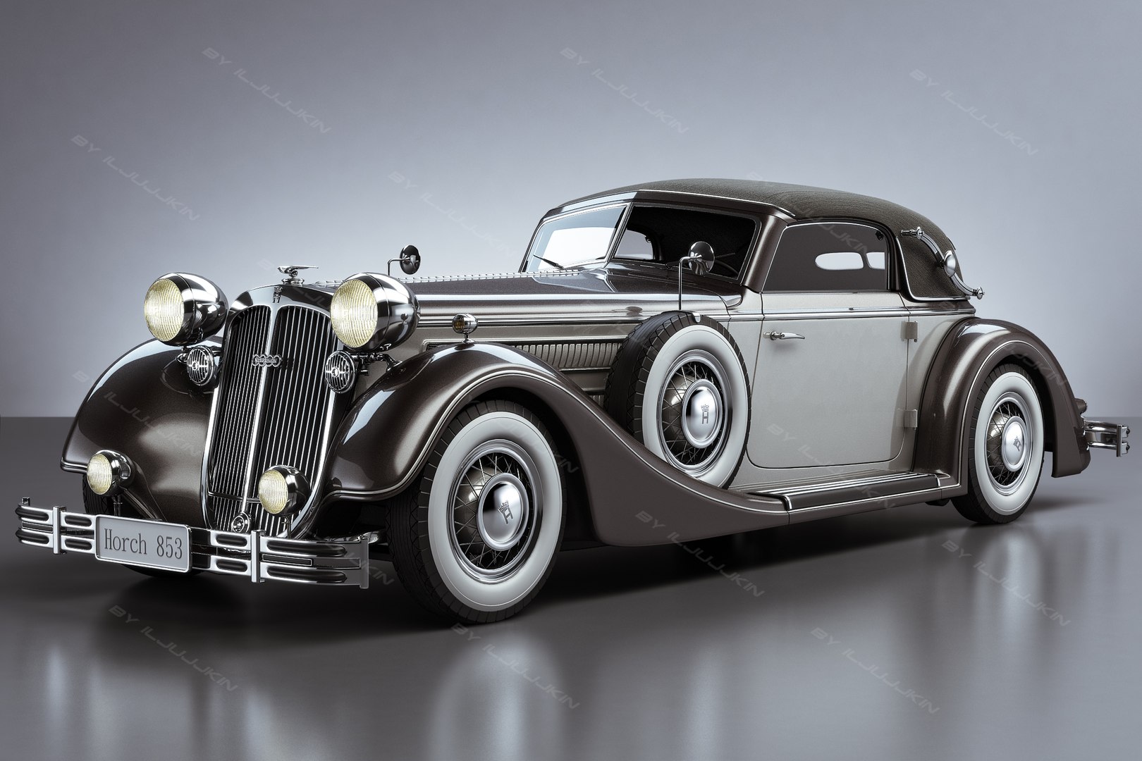 3d model horch 853