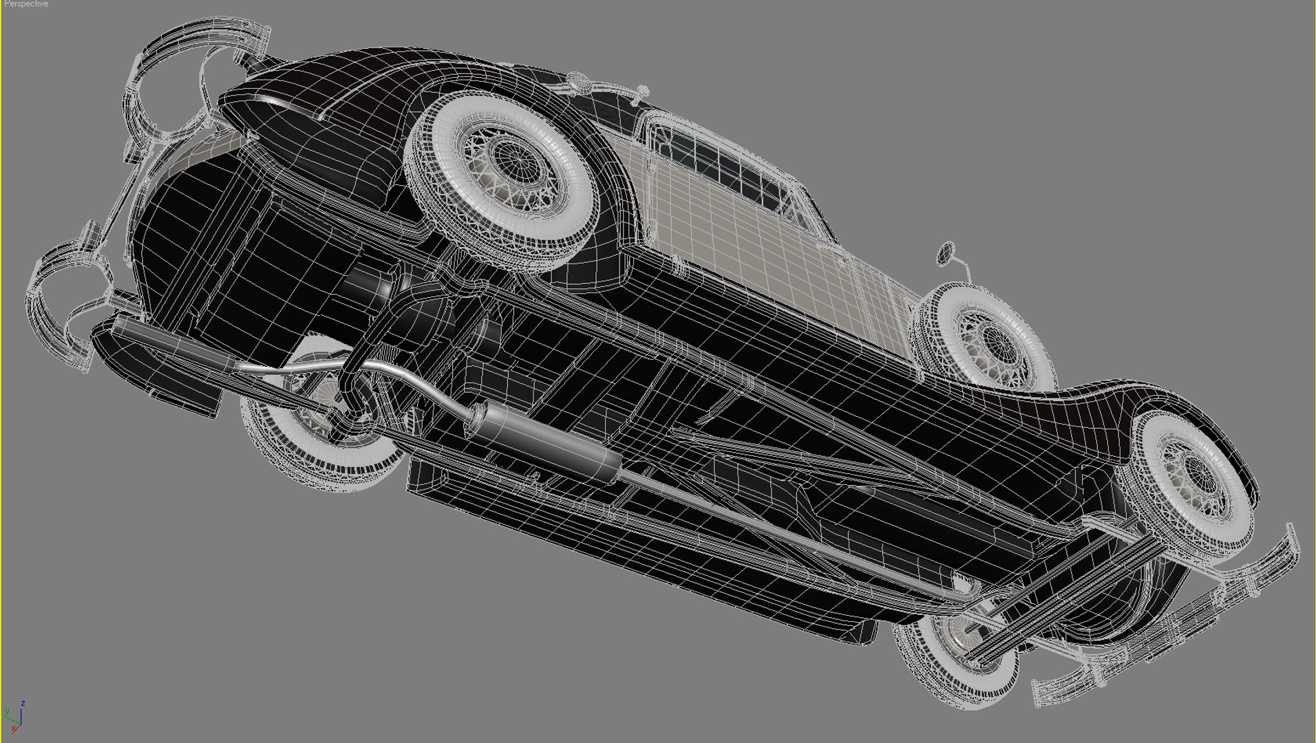 3d model horch 853