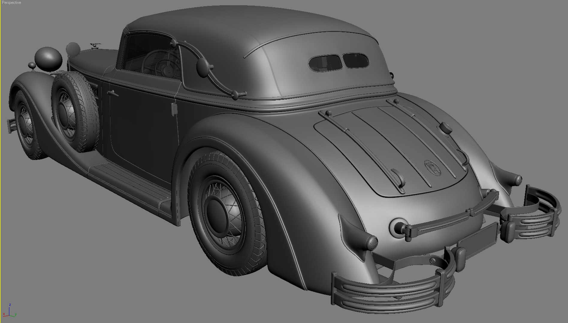 3d model horch 853