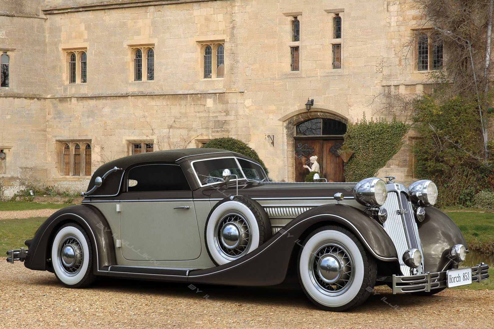 3d model horch 853