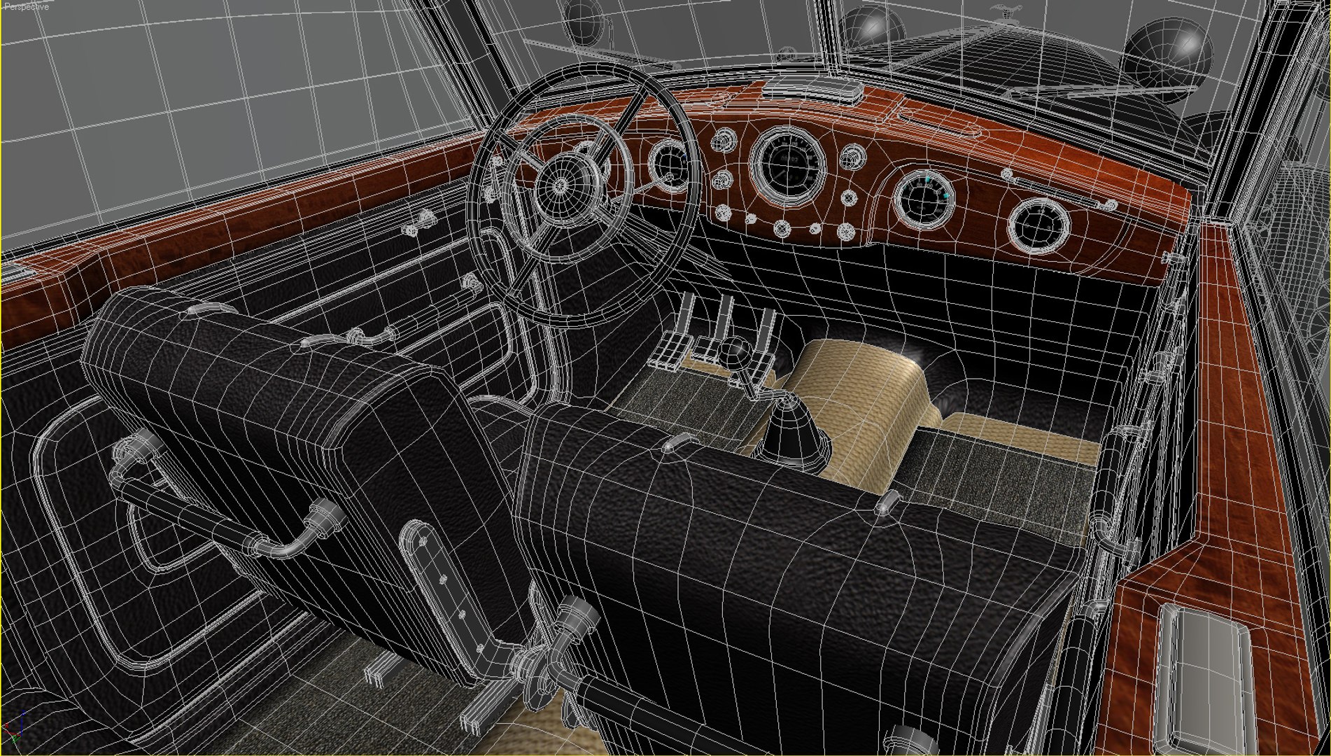 3d model horch 853
