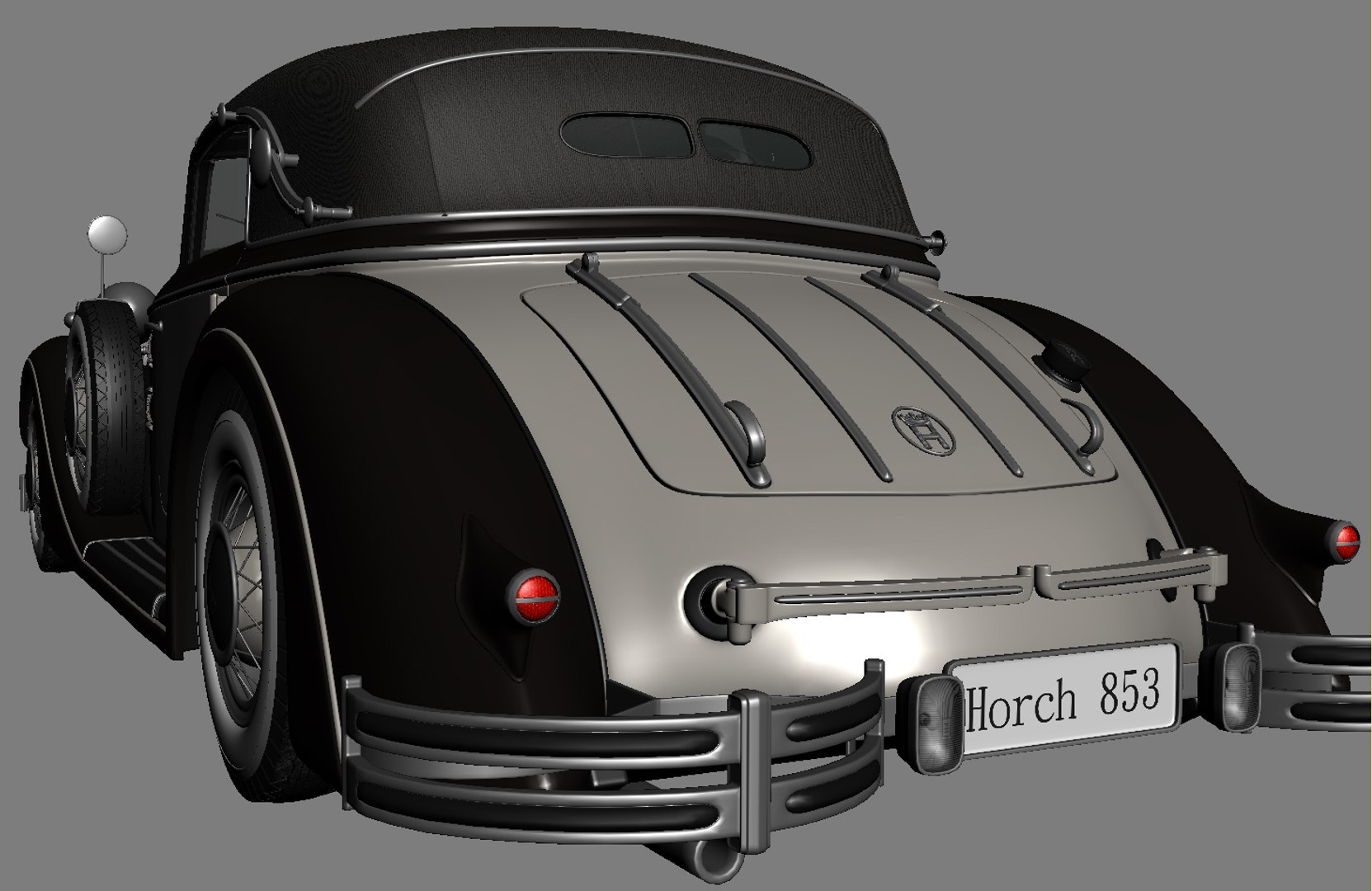 3d model horch 853