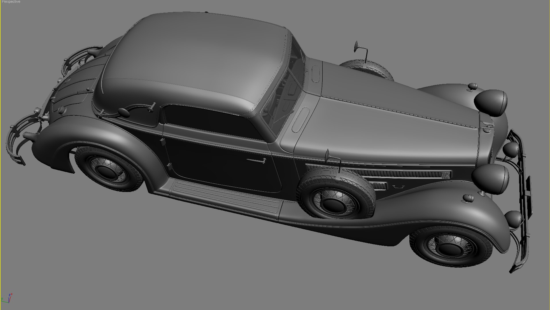 3d model horch 853
