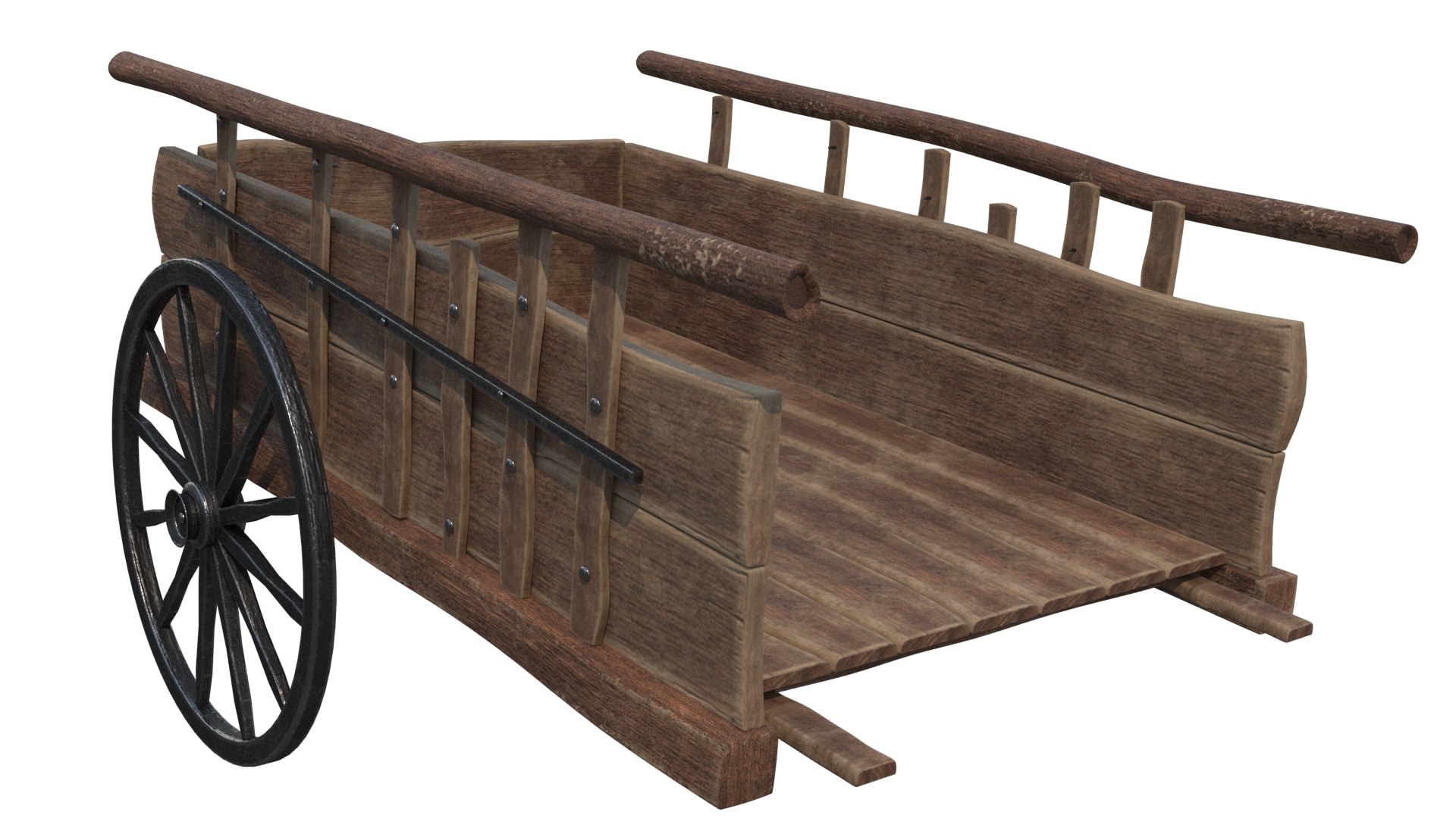 3D tumbrel - TurboSquid 1367931