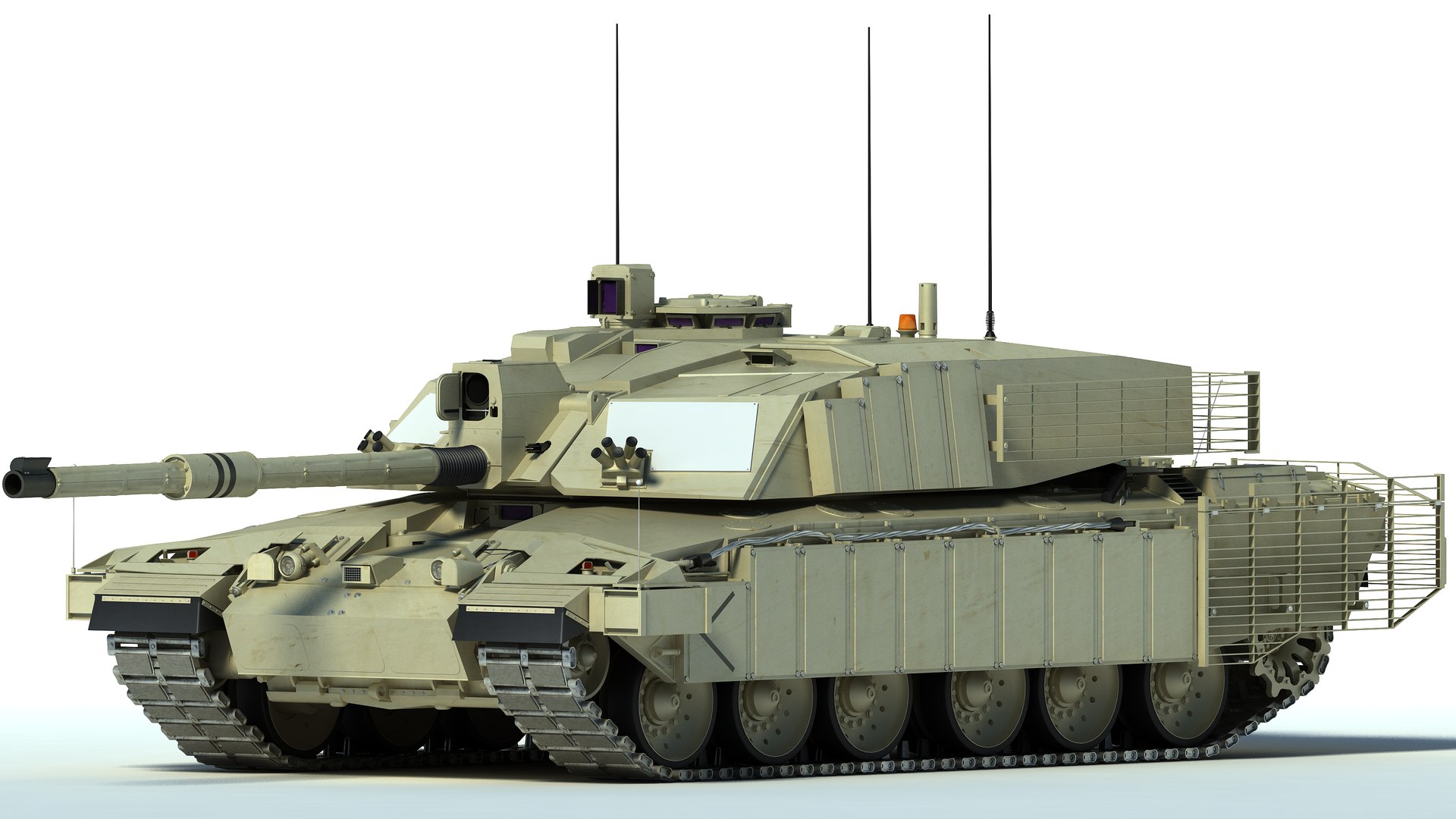 Max Challenger 2 Mbt Tank