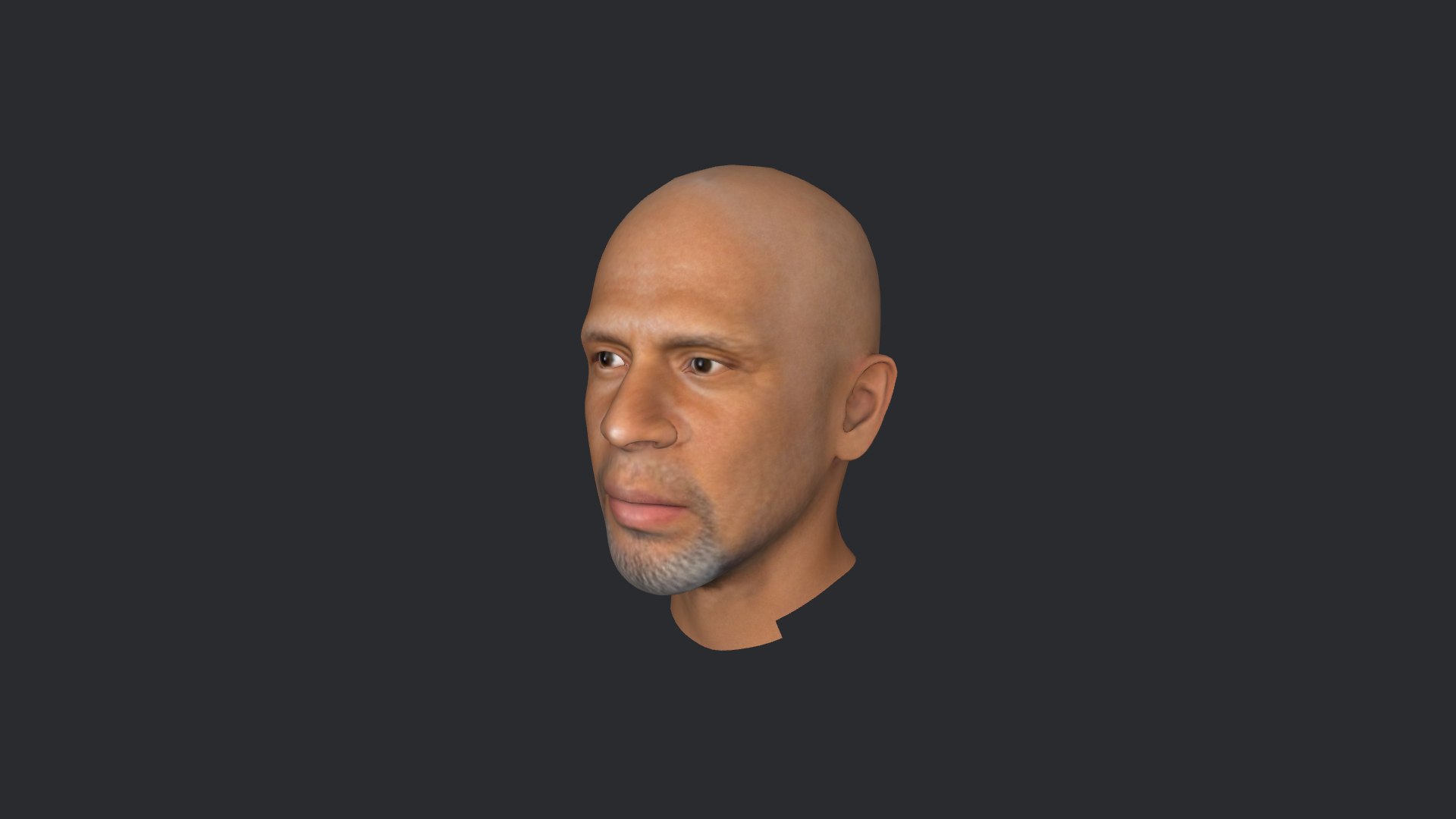 Kareem Abdul-Jabbar Hyper Realistic Full Body Fully Rigged Character ...