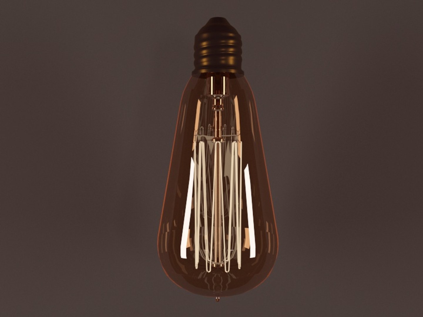 3D Lamp Edison - TurboSquid 1396397
