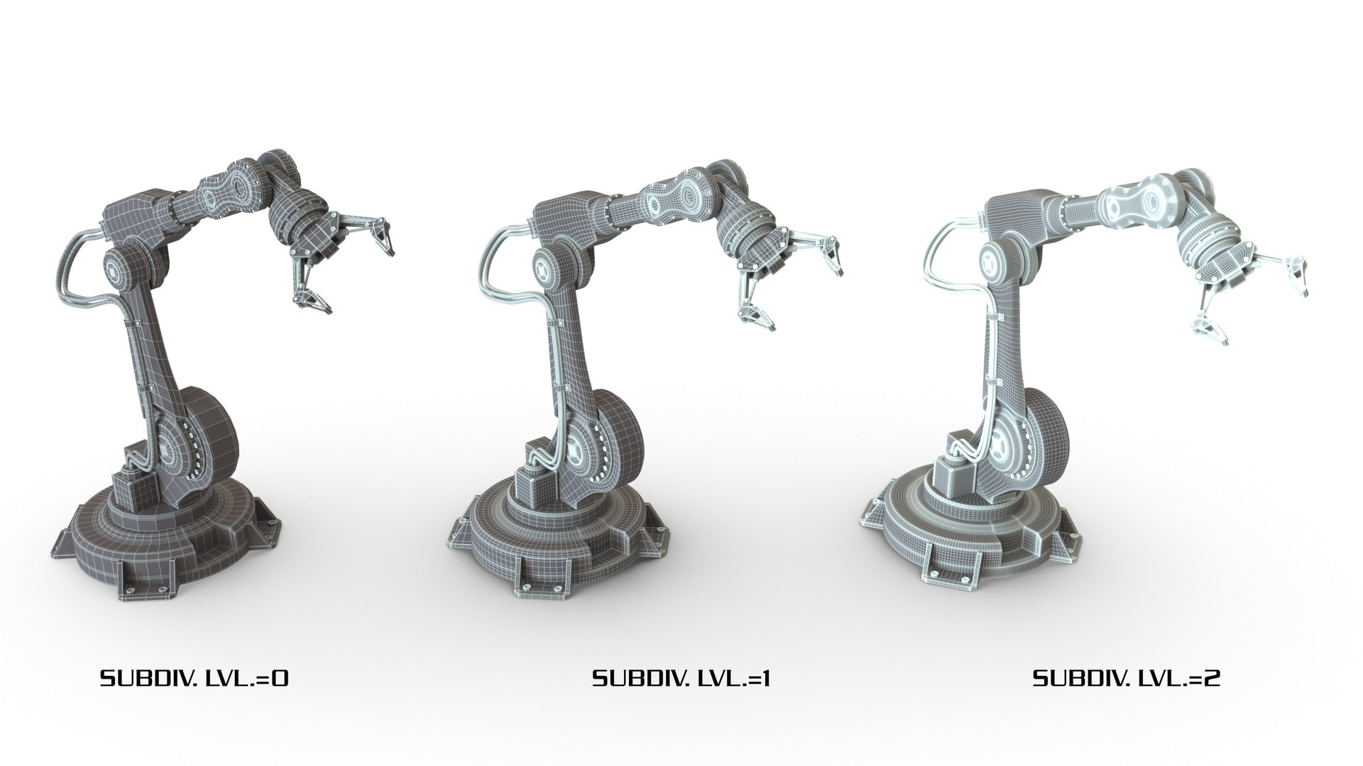 3D Robotic Arm Manipulator Model - TurboSquid 1221621
