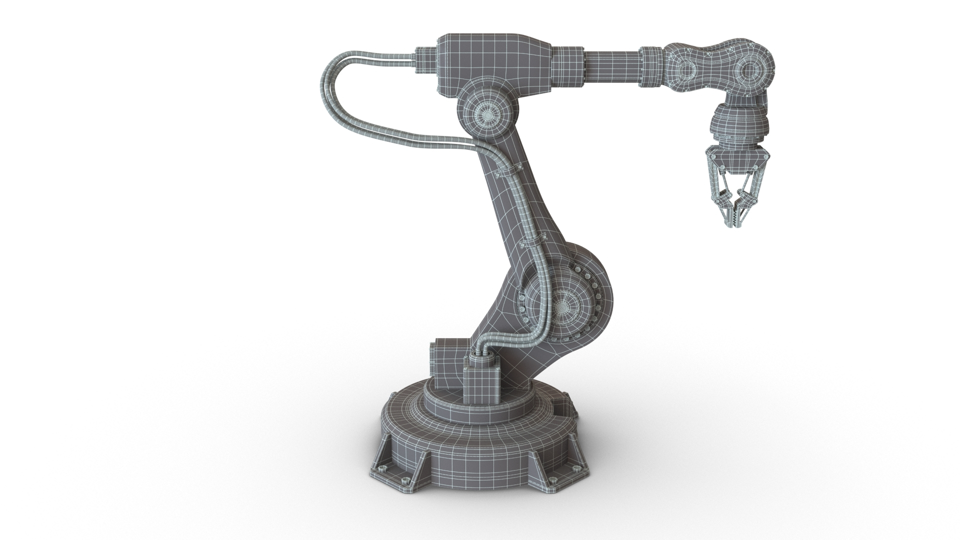 3D robotic arm manipulator model - TurboSquid 1221621
