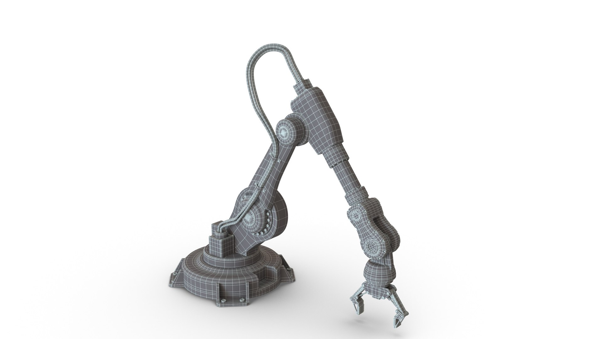 3D robotic arm manipulator model - TurboSquid 1221621