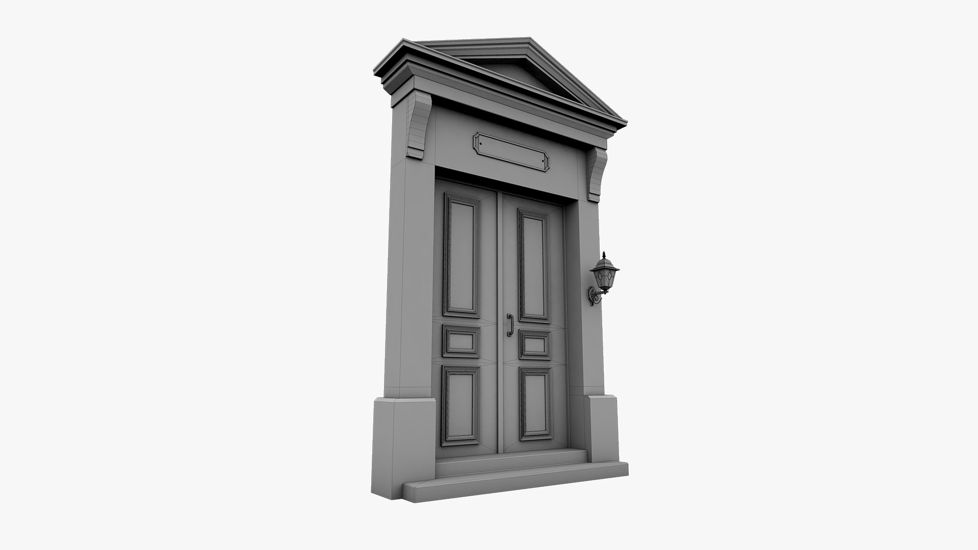 3D Modular Front Door - TurboSquid 1983763