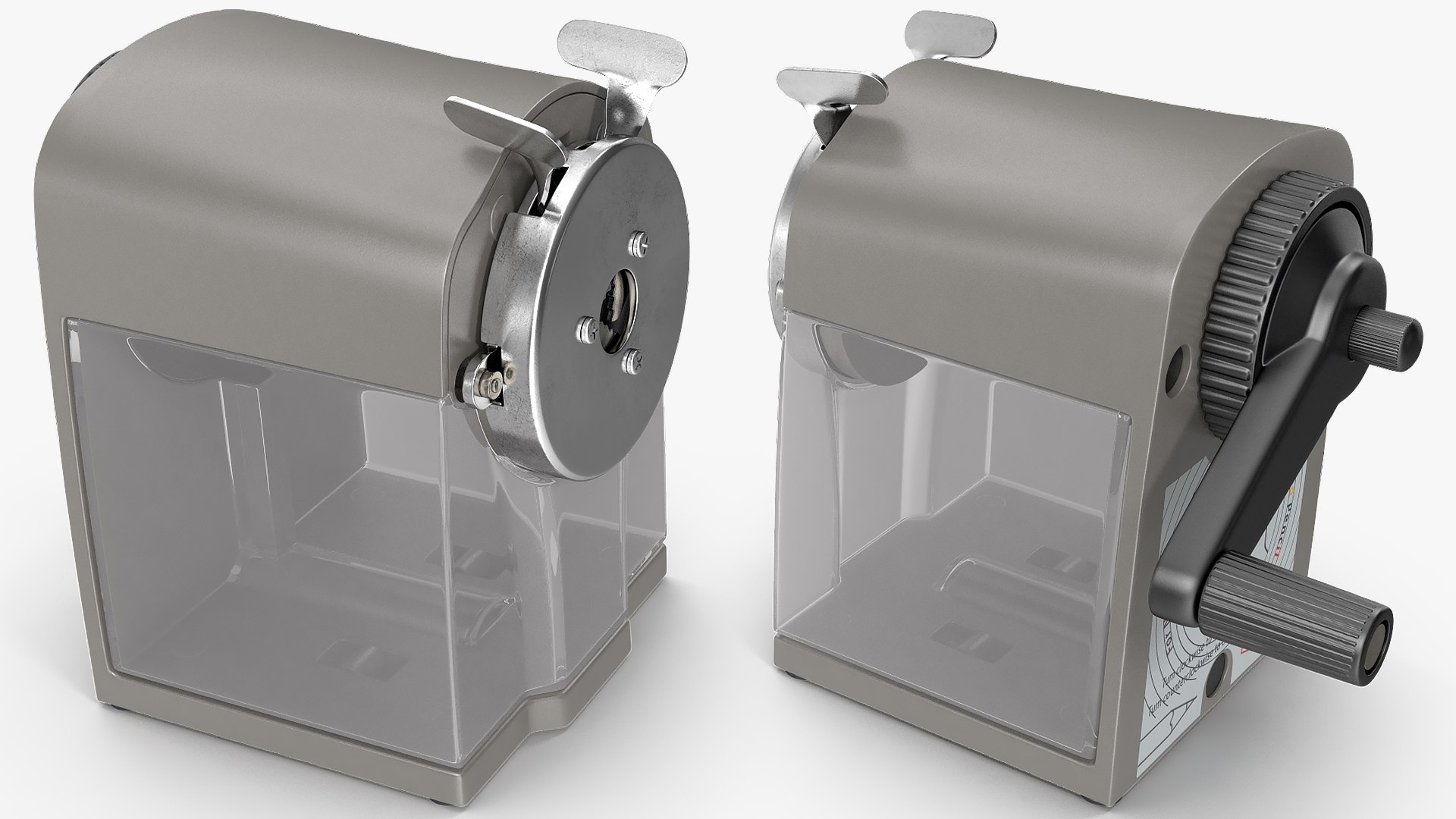 Hand Crank Pencil Sharpener Model - TurboSquid 1670577