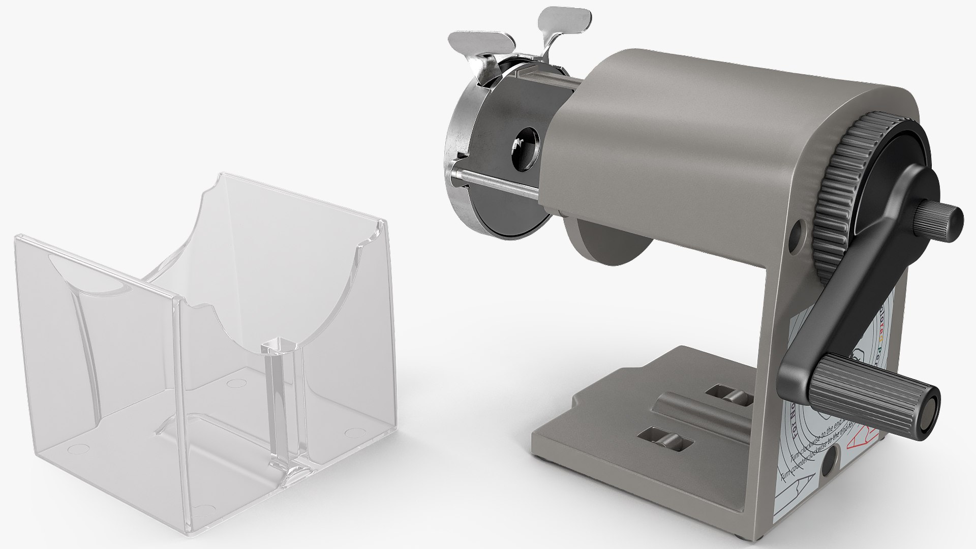 Hand Crank Pencil Sharpener Model - TurboSquid 1670577