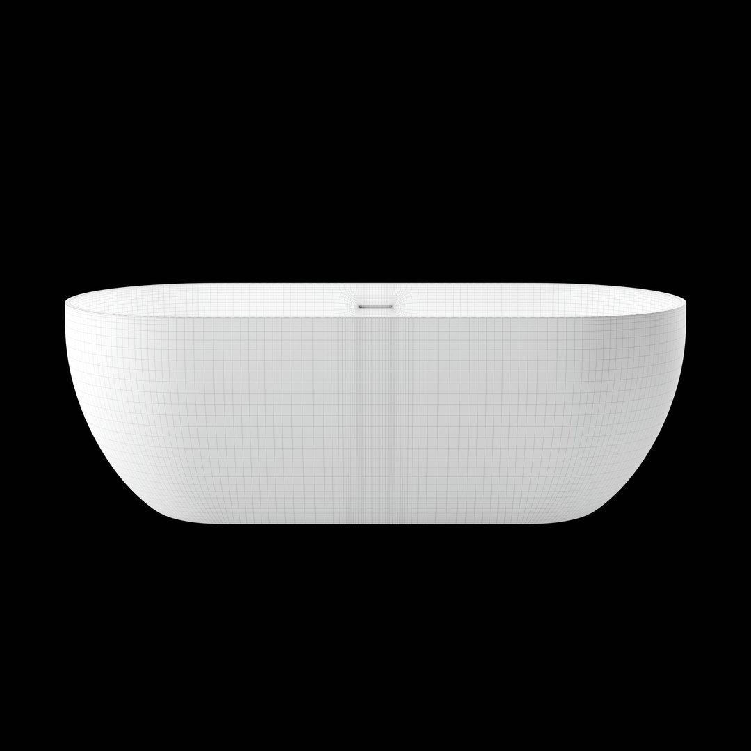 3D Ellisse Bathtub By DISENIA - TurboSquid 2005082